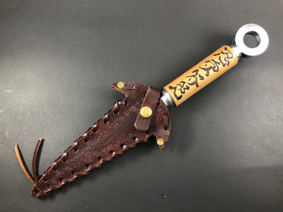 Custom Kunai Knife | Fantasy Ninja Knife With Sheath, Personalized Gift ...
