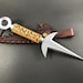 Custom Kunai Knife | Fantasy Ninja Knife With Sheath, Personalized Gift ...