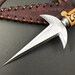 Custom Kunai Knife | Fantasy Ninja Knife With Sheath, Personalized Gift ...