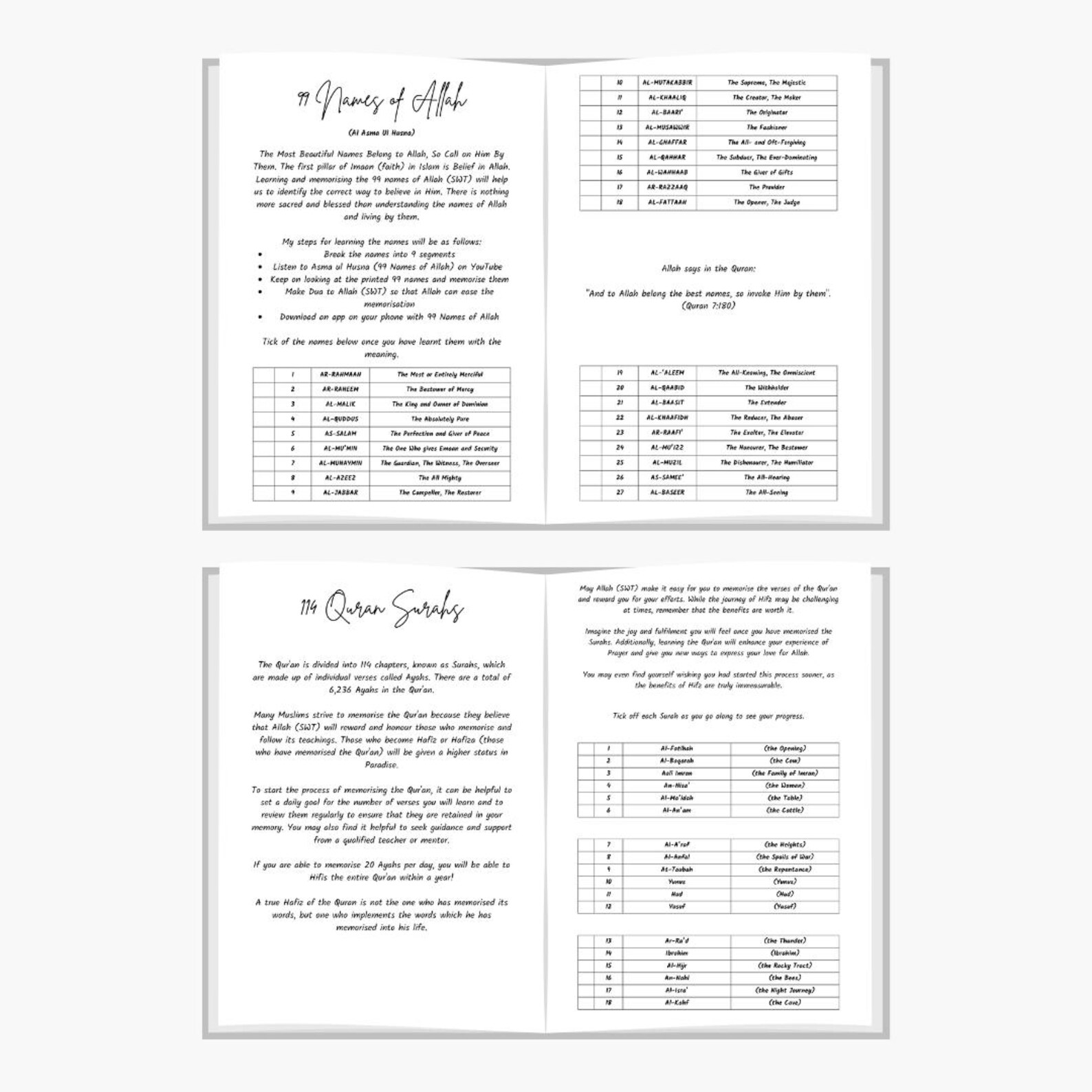 Islamic Reflection Planner | the Modest Muslimah | Personal Development ...