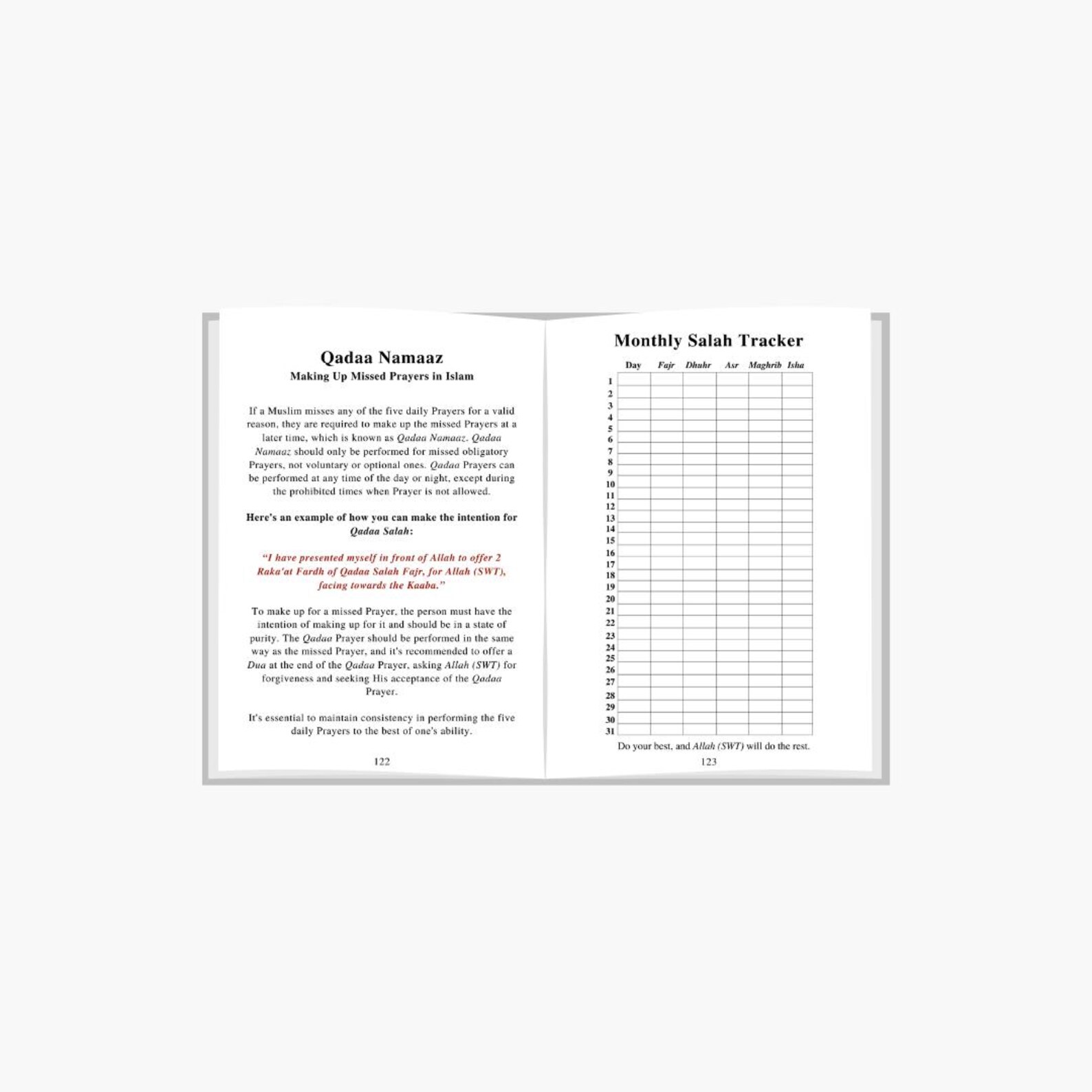 Simplicity in Salah Book: Muslim Prayer Guide (digital Download) - Etsy