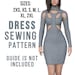Dress Sewing Pattern PDF Download Party Dress Sew Diy - Etsy