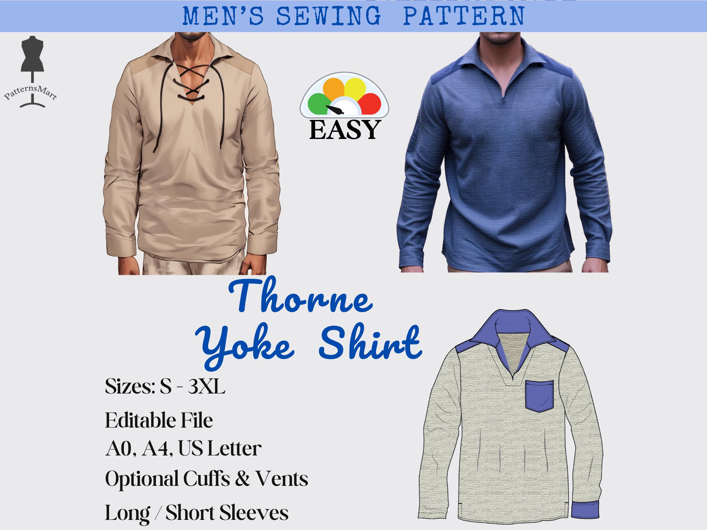 Shirt Yoke Pattern