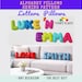 Alphabet Pillows Sewing Pattern: Easy DIY Letter Pillows (PDF Download ...