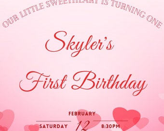 Cupid Birthday Invitation - Etsy