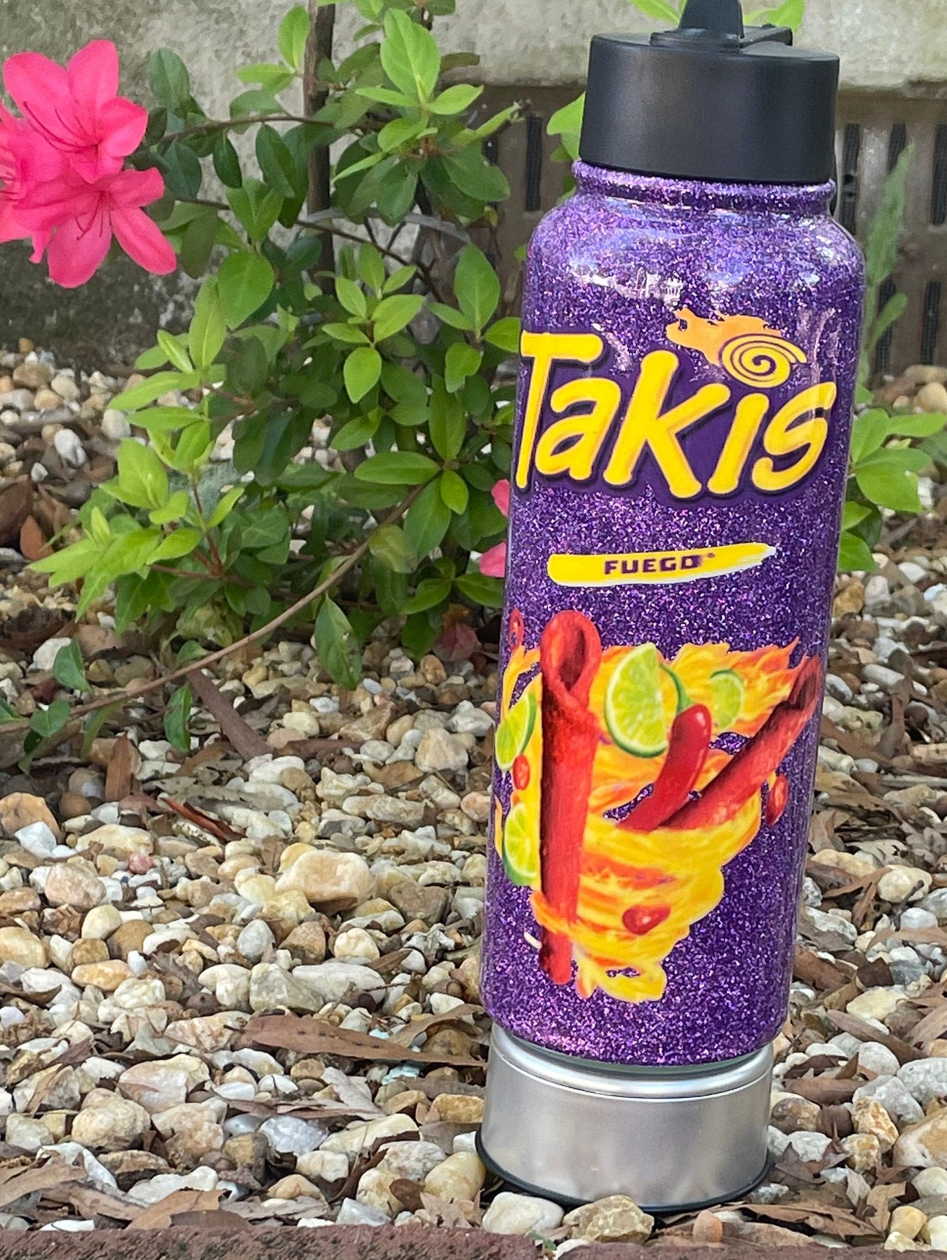 Takis Hydro Sports Bottle Water With Glitter - Etsy