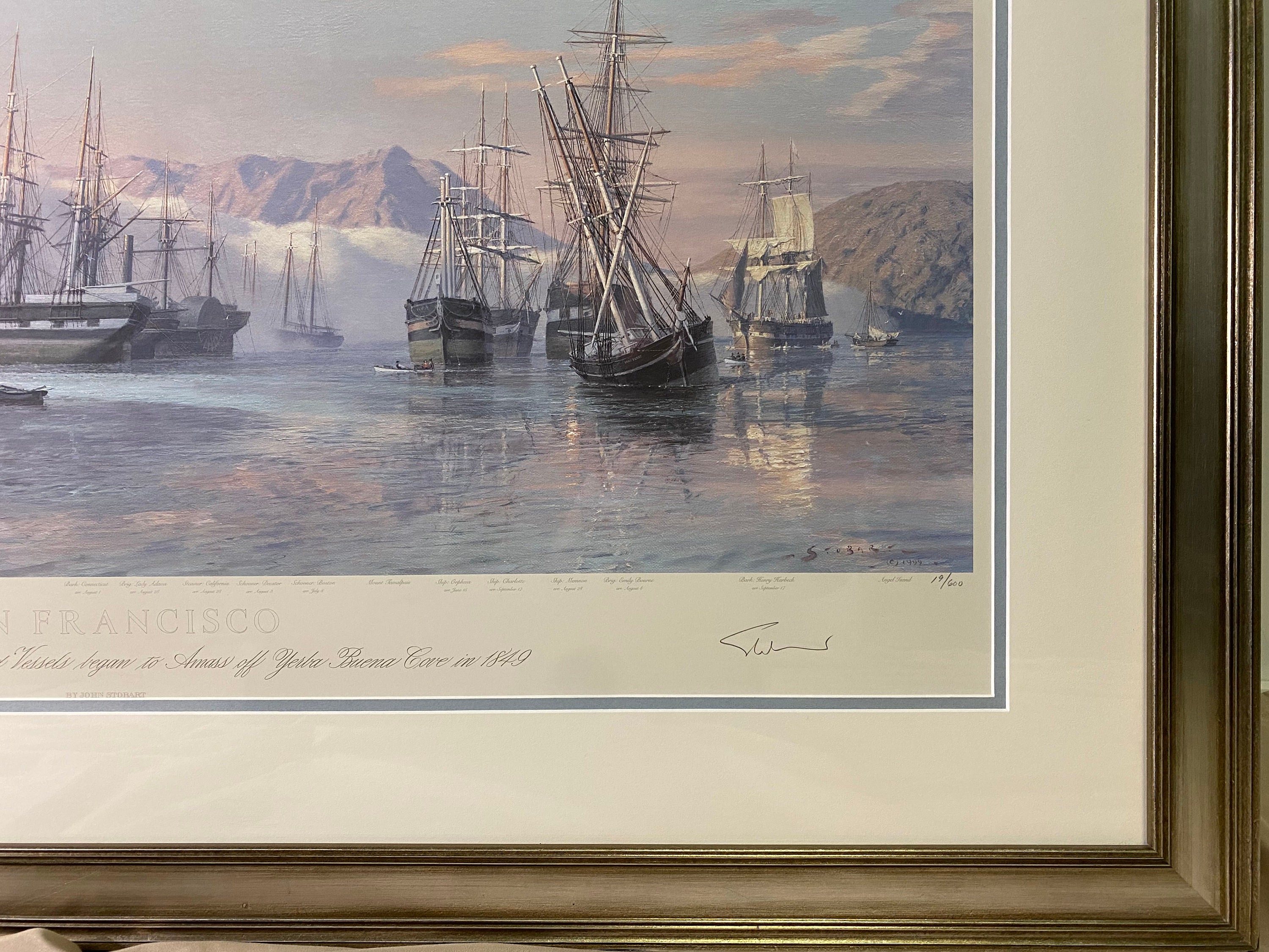 Vintage John Stobart Limited Edition Print - 19/600 - San Francisco ...