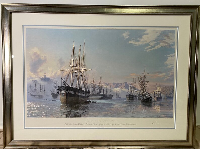 Vintage John Stobart Limited Edition Print - 19/600 - San Francisco ...