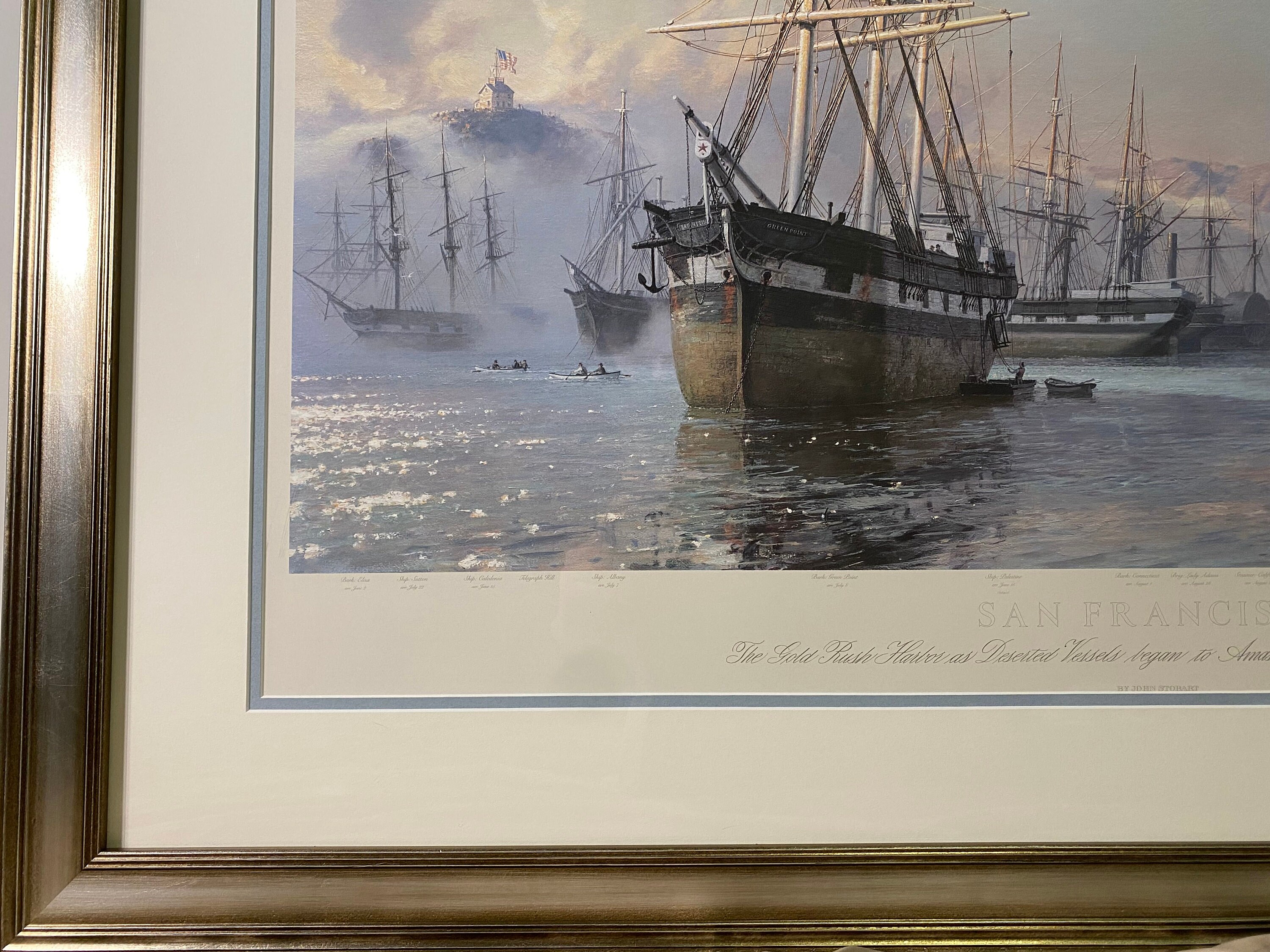 Vintage John Stobart Limited Edition Print - 19/600 - San Francisco ...