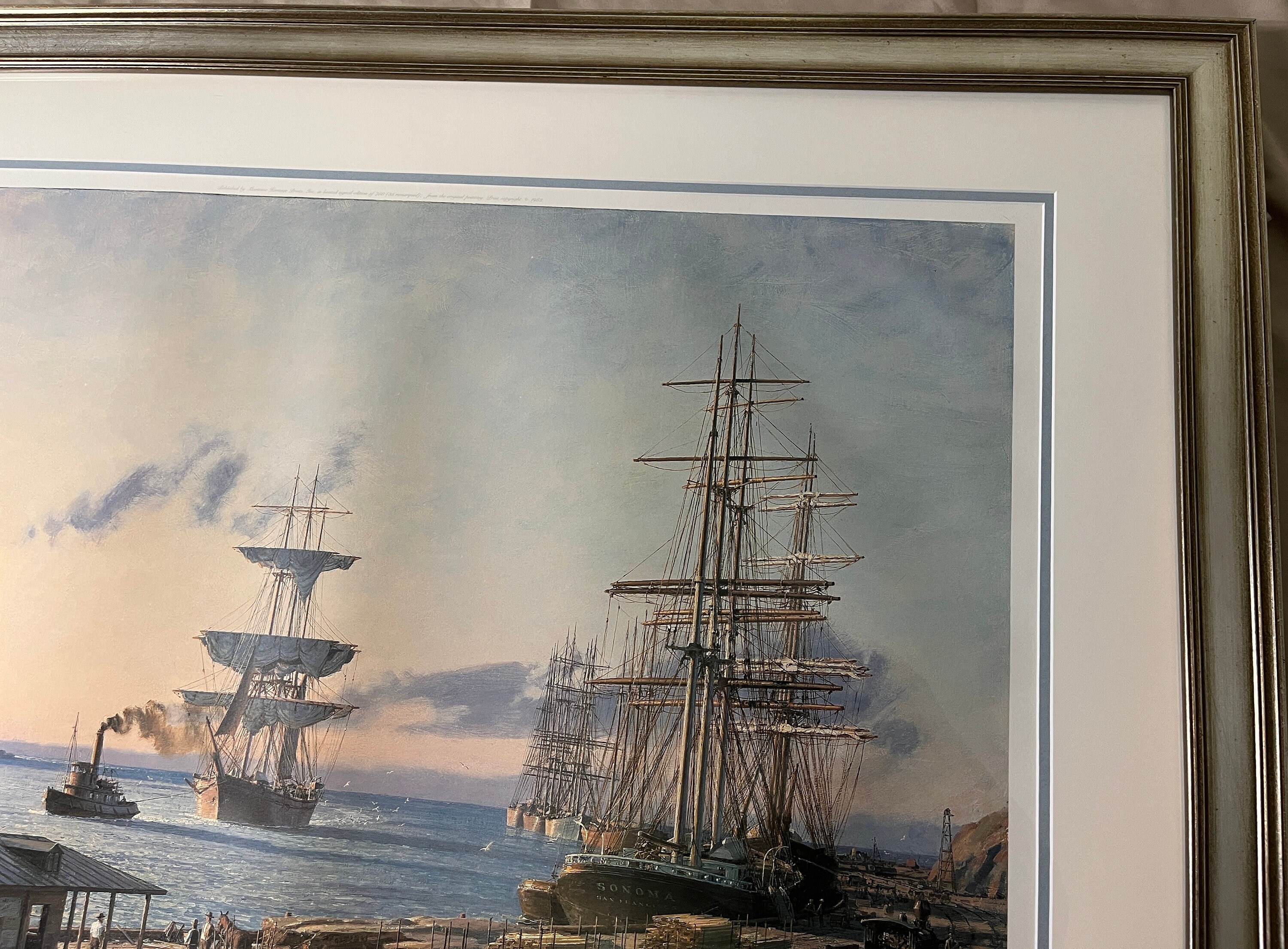 Vintage John Stobart Limited Edition Print 19/750 San Pedro “the Bark ...