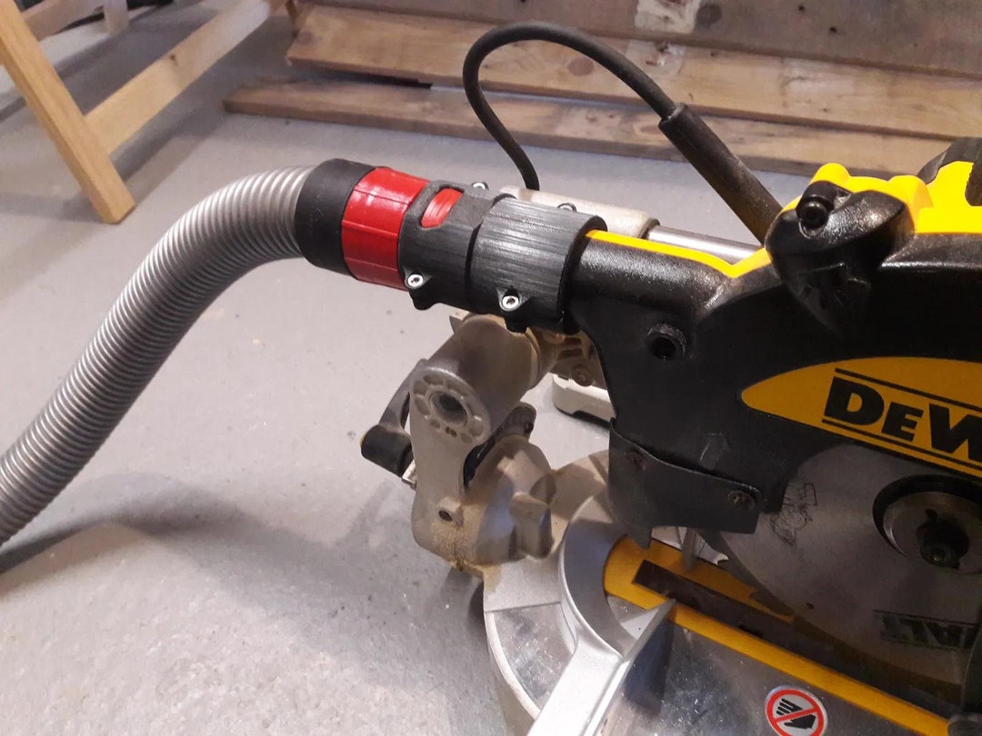 Bosch Dust Extractor to Dewalt Miter Saw Adapter - Etsy