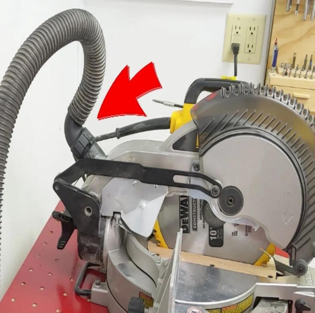 Versatile 90 Degree Hose Adapter for Miter Saw Dust Collection - Etsy