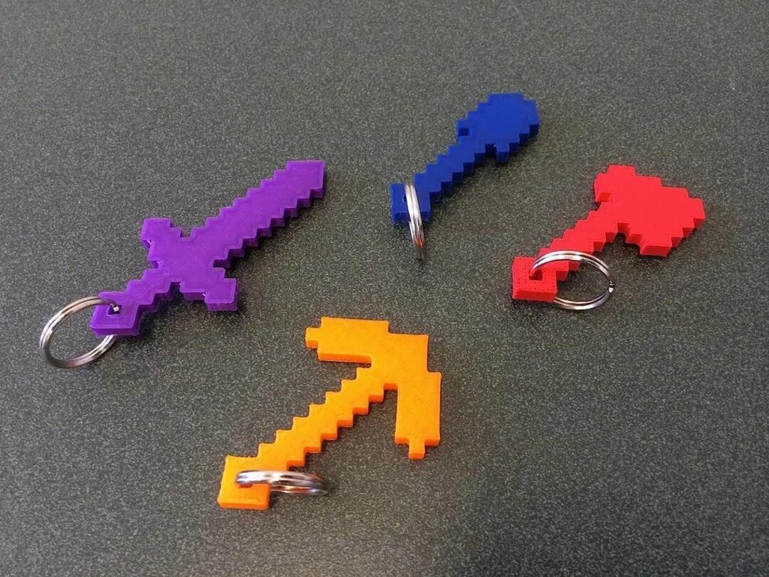 Miniature Tools With Keychain Hole - Etsy