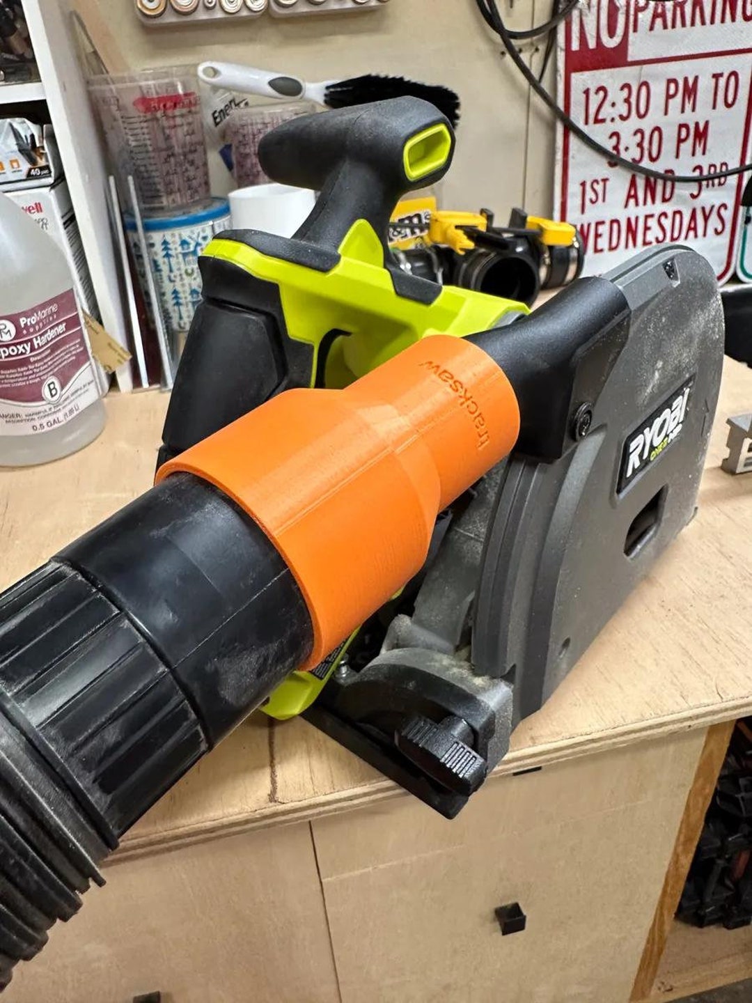 Ryobi Track Saw Dust Connection to Shop Vac - Etsy