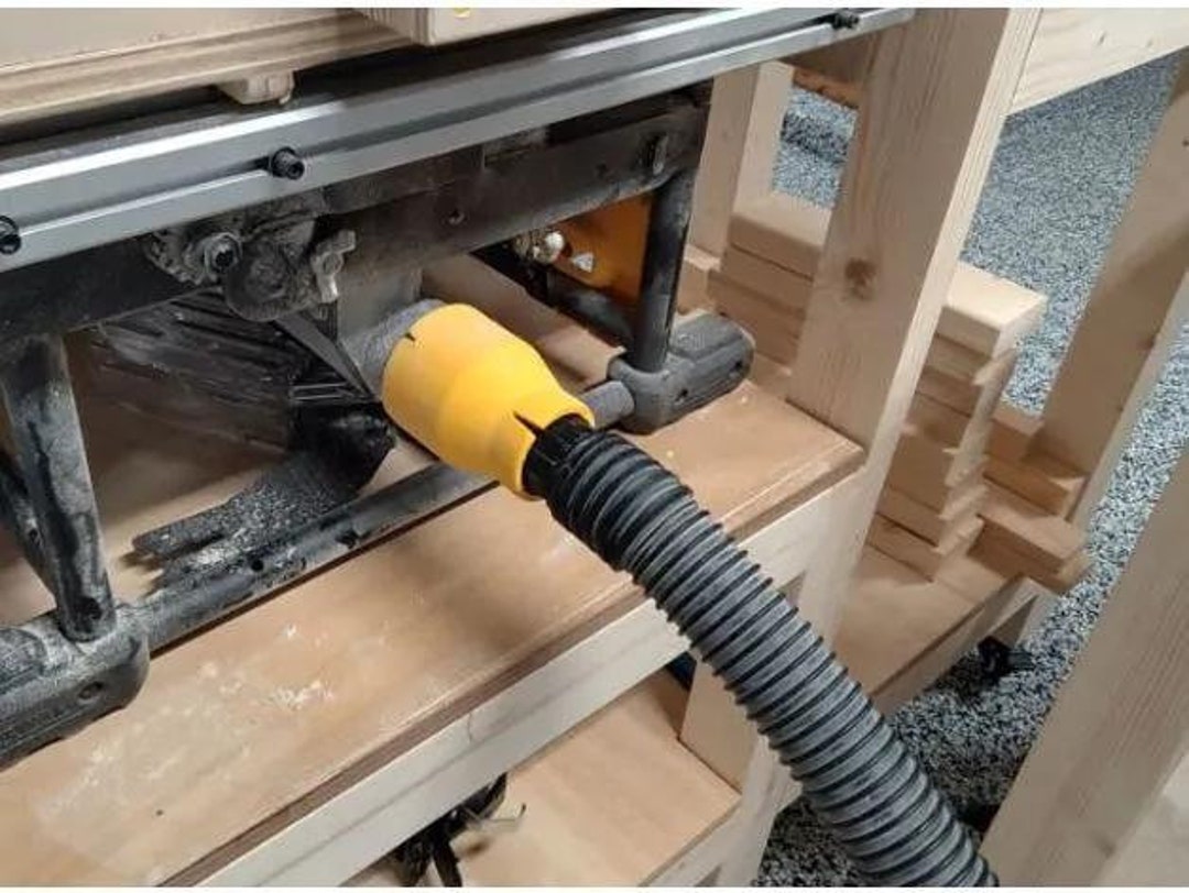 Dewalt DWE7485 Table Saw to Shopvac Dust Collection Adapter - Etsy