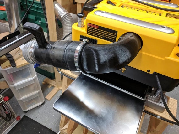 DW735 Dust Collection Port Transition 90 Degree to 4 inch Etsy UK
