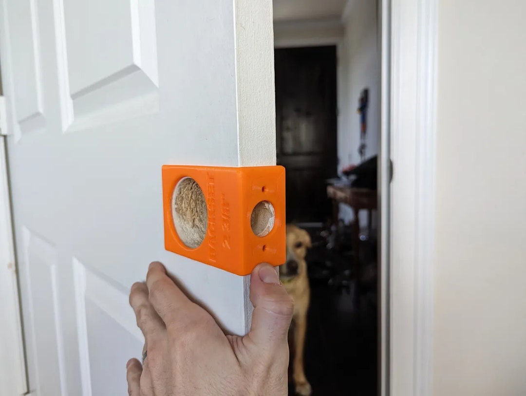 Precision Door Knob Drill Guide-diy Installation Made Simple - Etsy