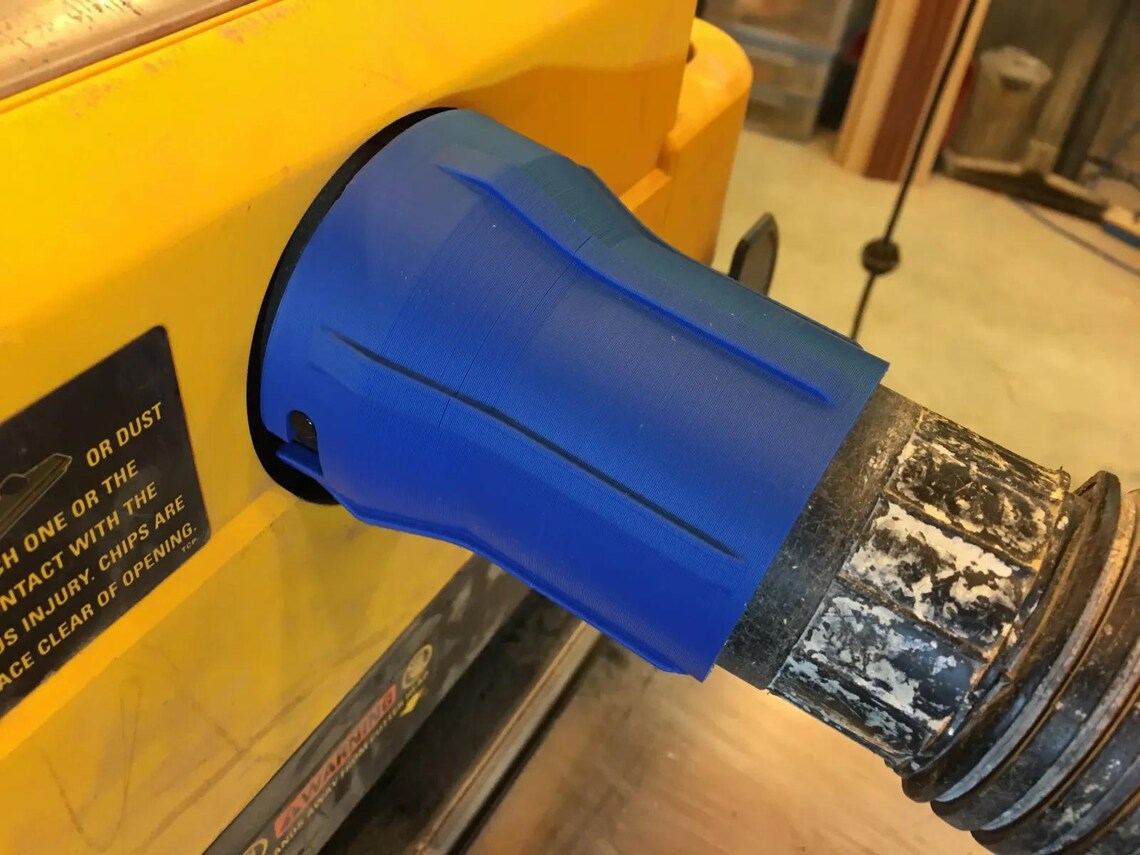 Efficient Dust Extraction Adapter for Dewalt 735 Chipper Exhaust - Etsy