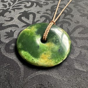 Marsden Flower Jade Pi Disc A Grade - Etsy