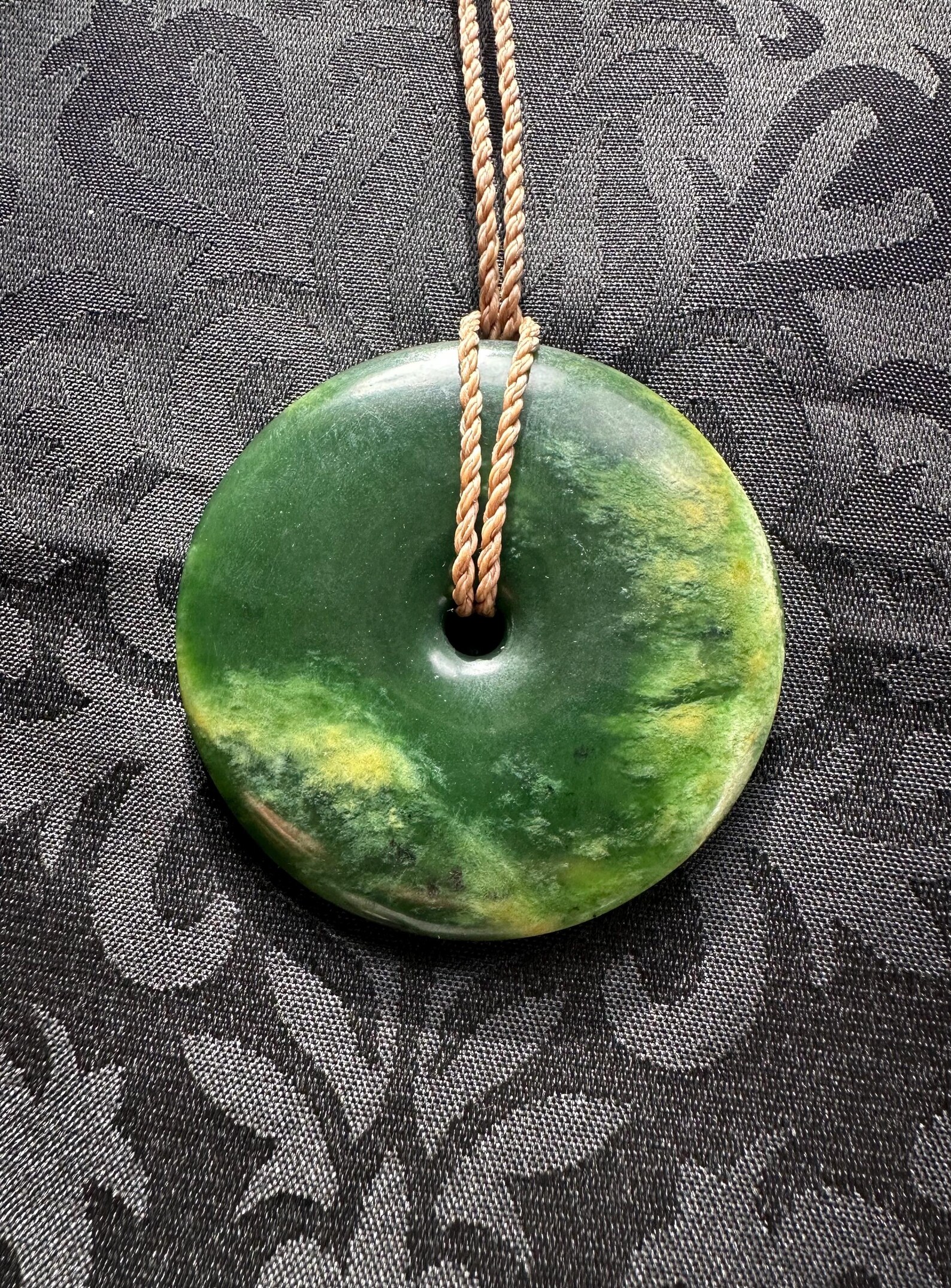 Marsden Flower Jade Pi Disc A Grade - Etsy