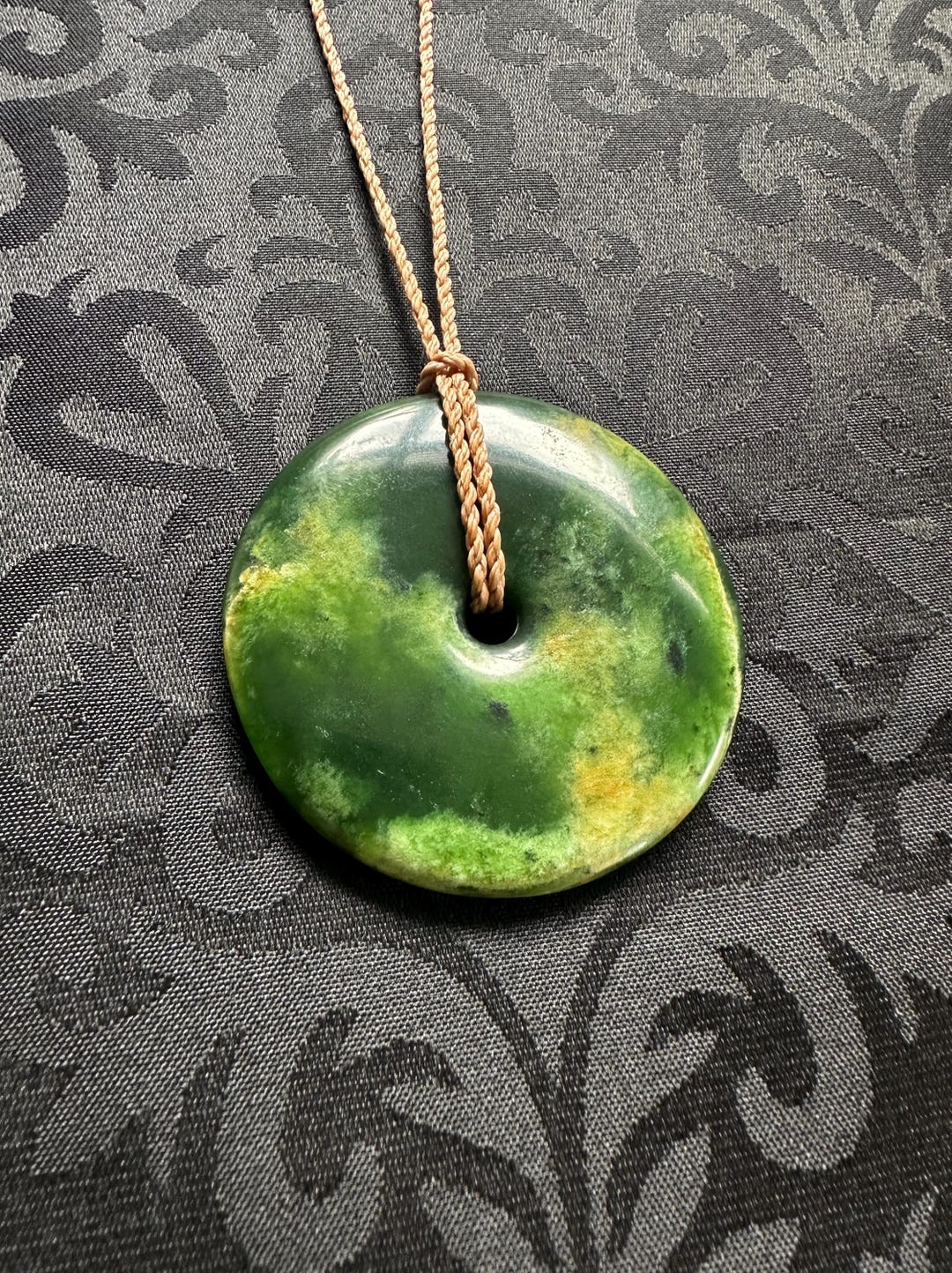 Marsden Flower Jade Pi Disc A Grade - Etsy