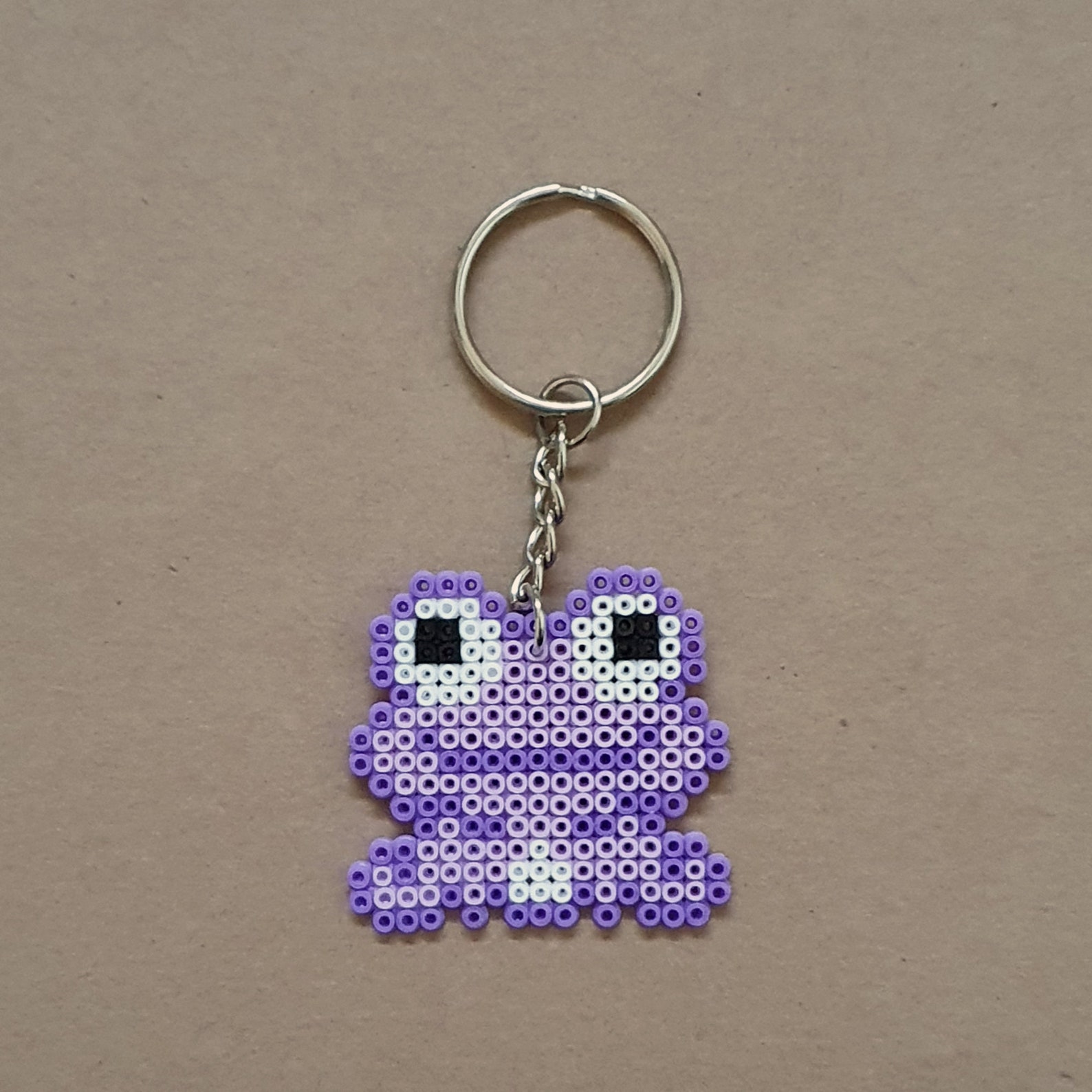 FROG Keychain Made of Iron Beads - Etsy