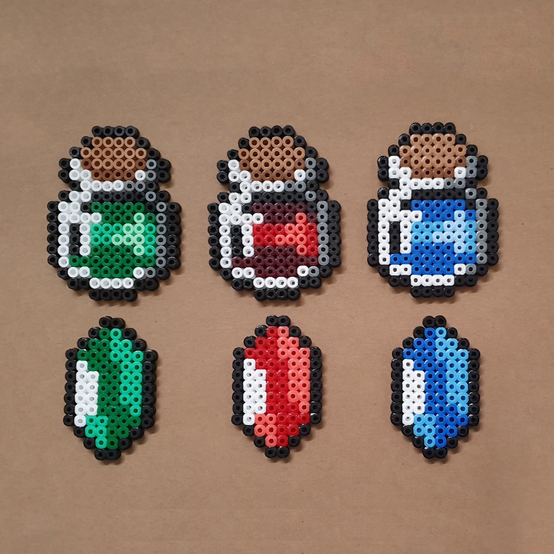 ZELDA the Legend of Zelda Items Made of Fuse Beads - Etsy