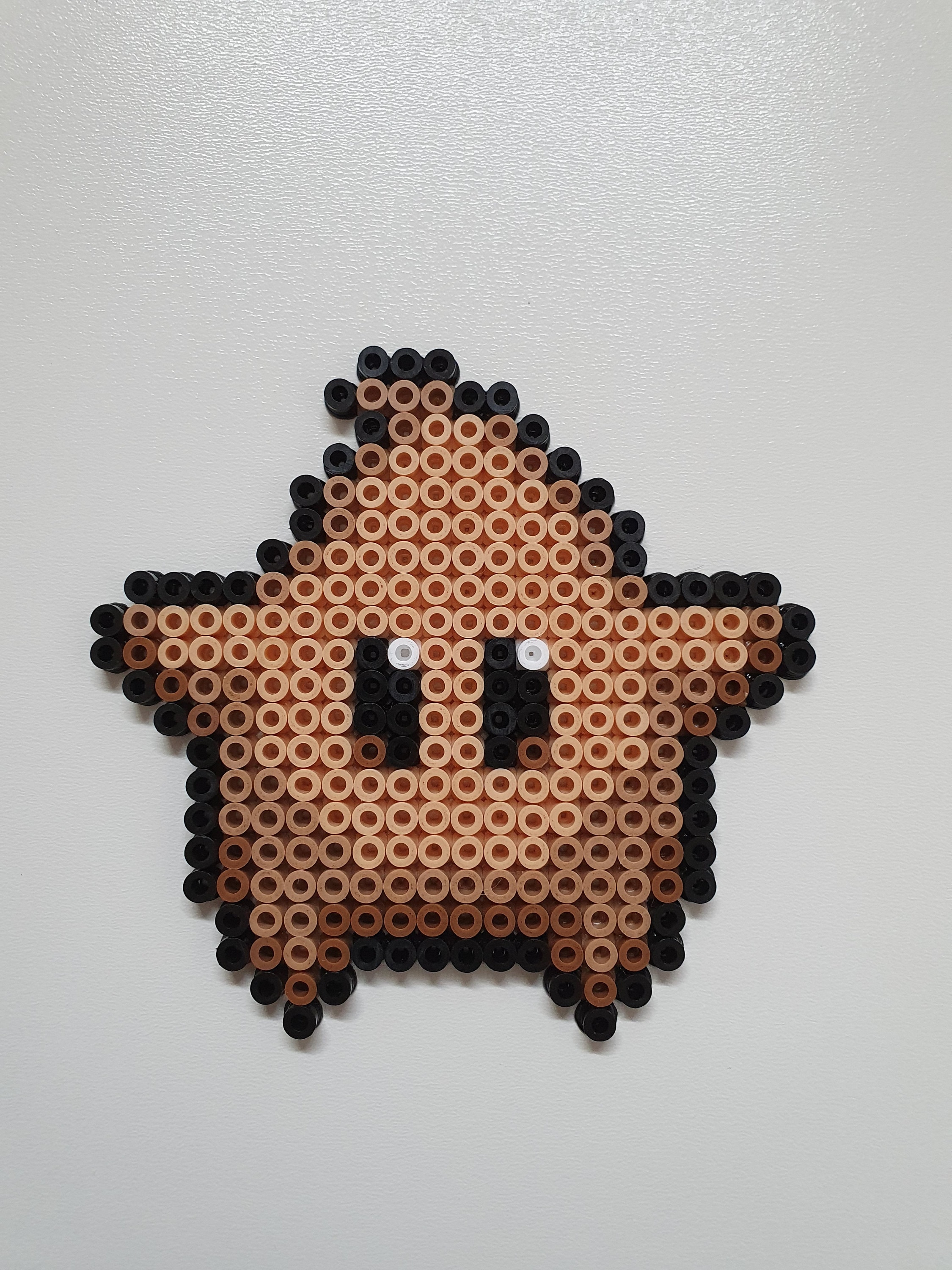 SUPER MARIO Luma Star Made of Fuse Beads - Etsy