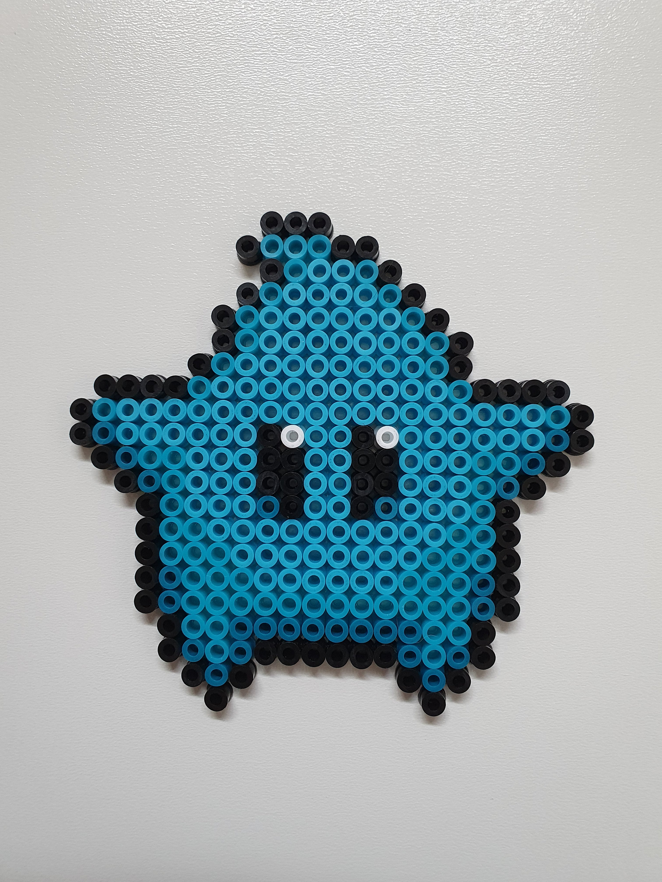 SUPER MARIO Luma Star Made of Fuse Beads - Etsy