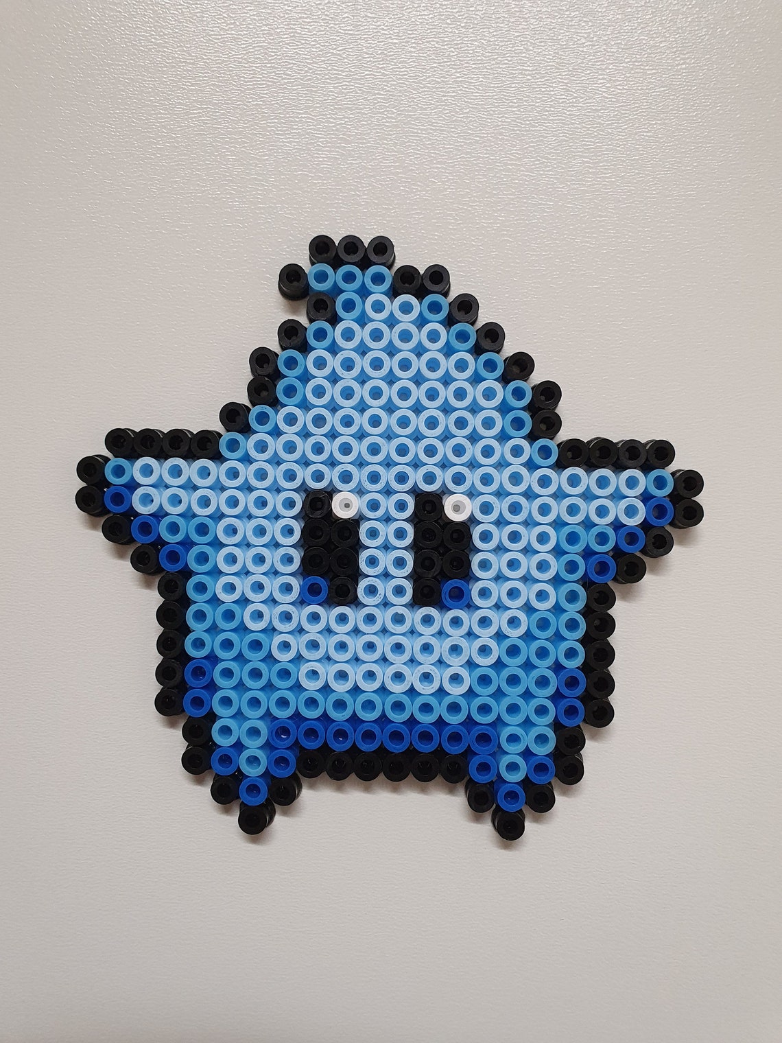 SUPER MARIO Luma Star Made of Fuse Beads - Etsy