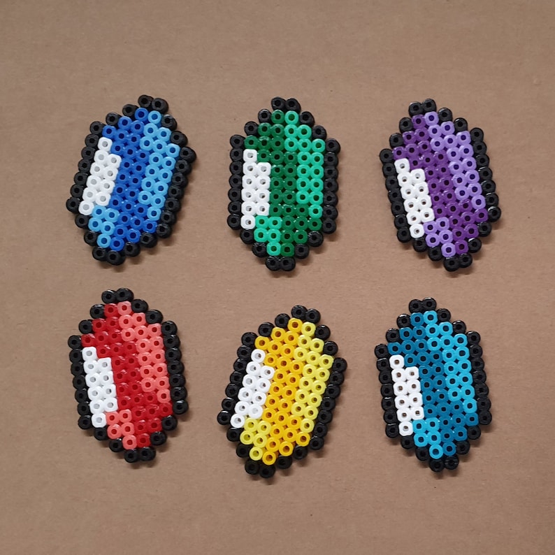 ZELDA the Legend of Zelda Items Made of Fuse Beads - Etsy