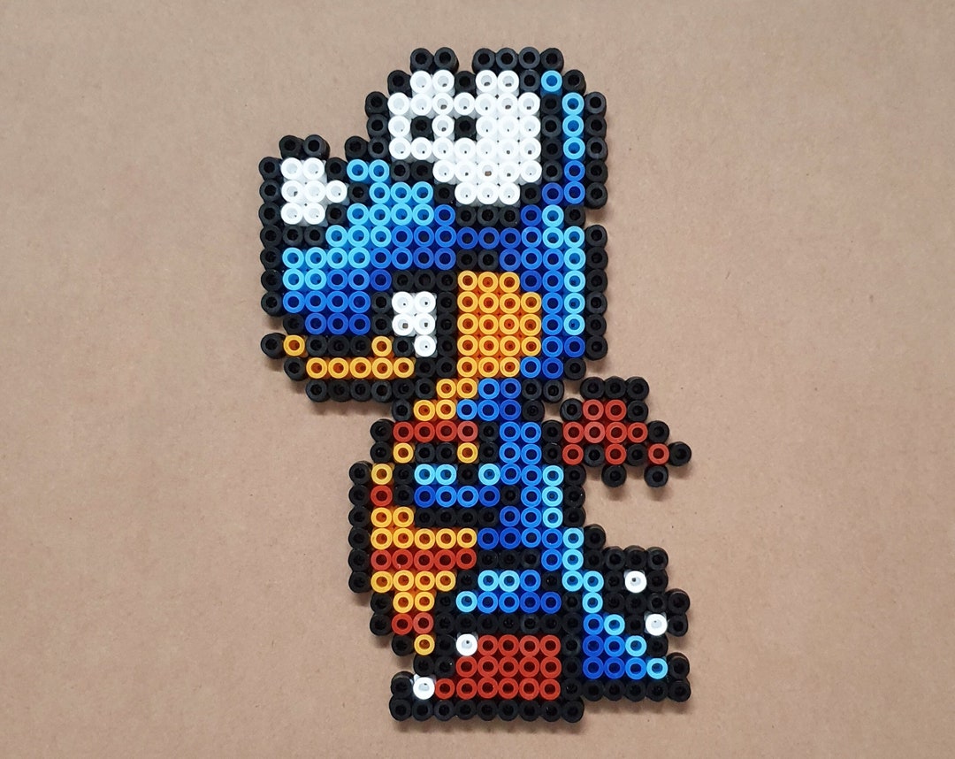 SUPER MARIO Rex Made of Fuse Beads - Etsy