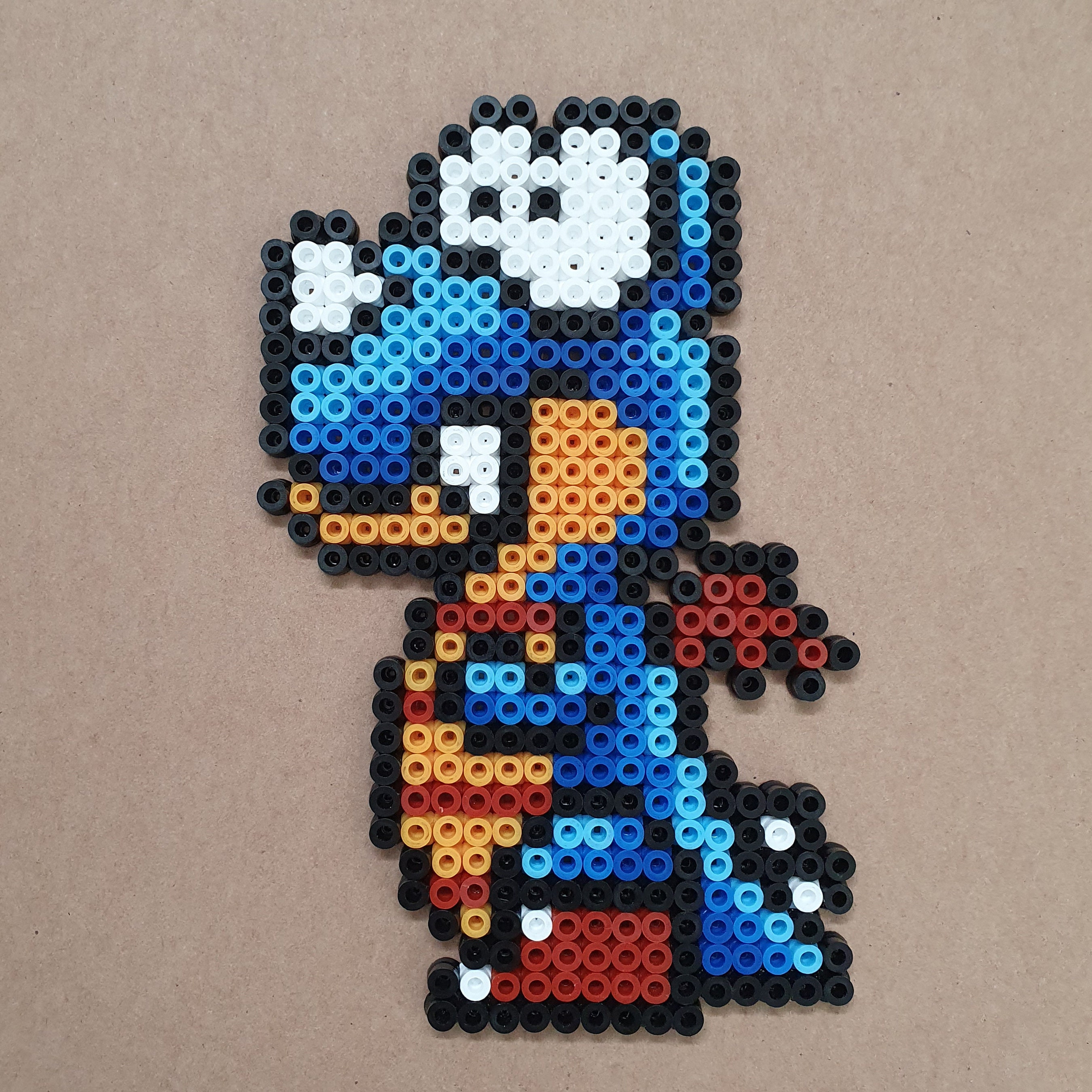 SUPER MARIO Rex Made of Fuse Beads - Etsy