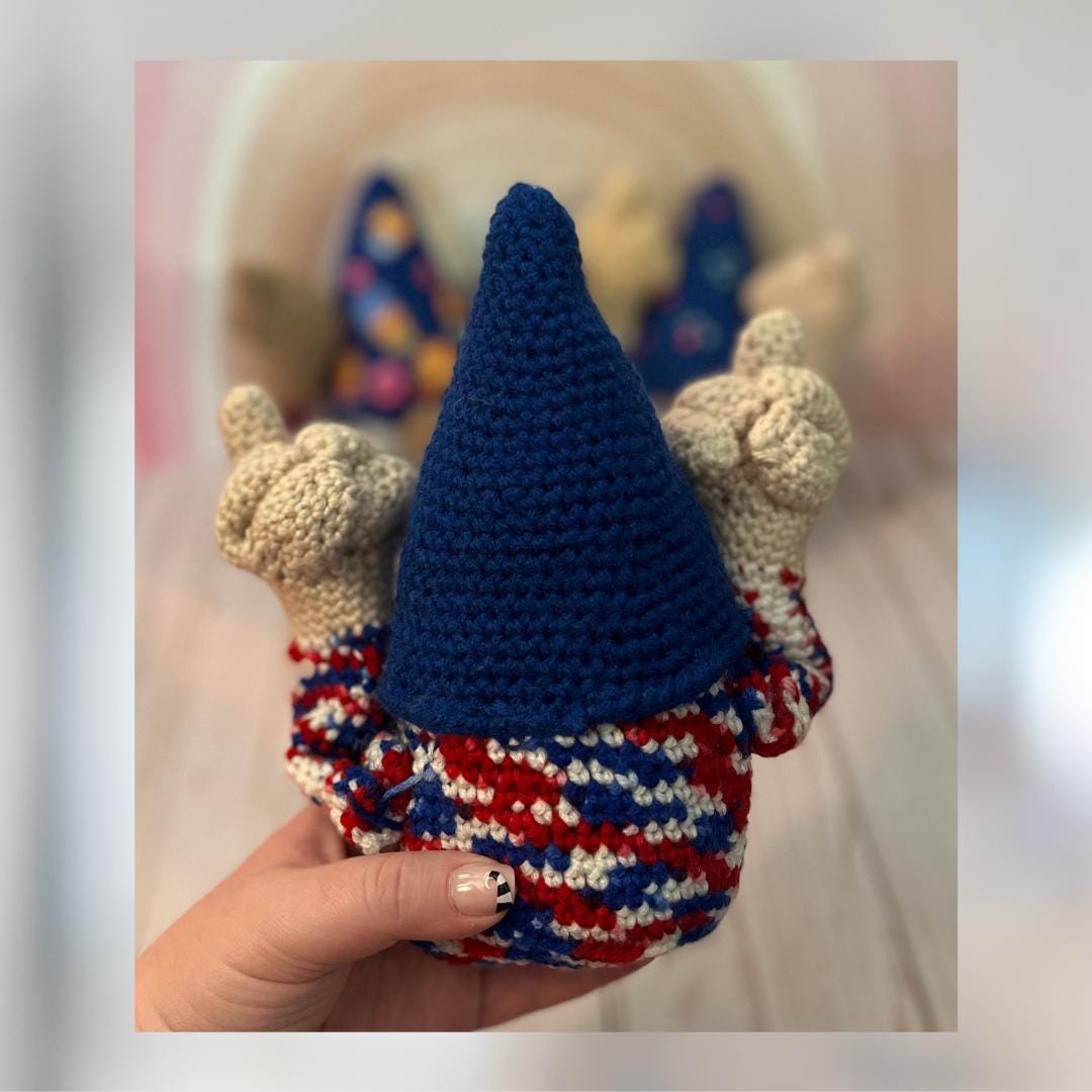 Middle Finger Gnome MADE TO ORDER - Etsy