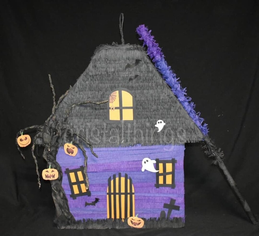 Haunted House Piñata! - Etsy