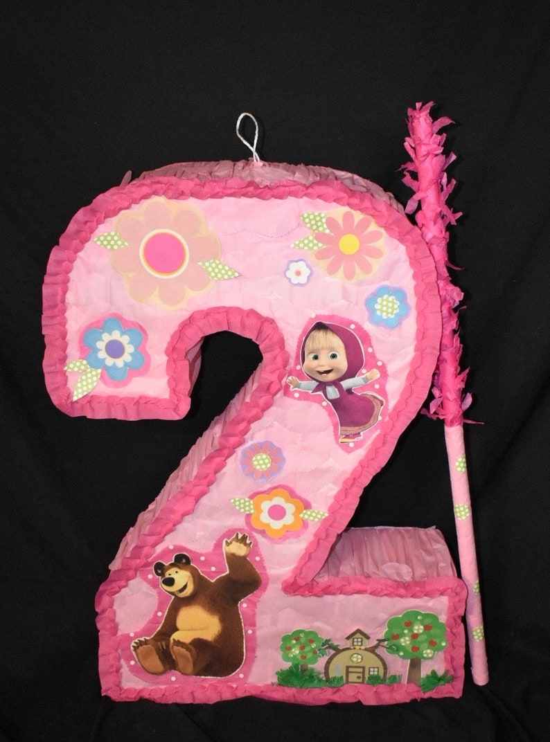 Masha Y El Oso Inspired Piñata! - Etsy