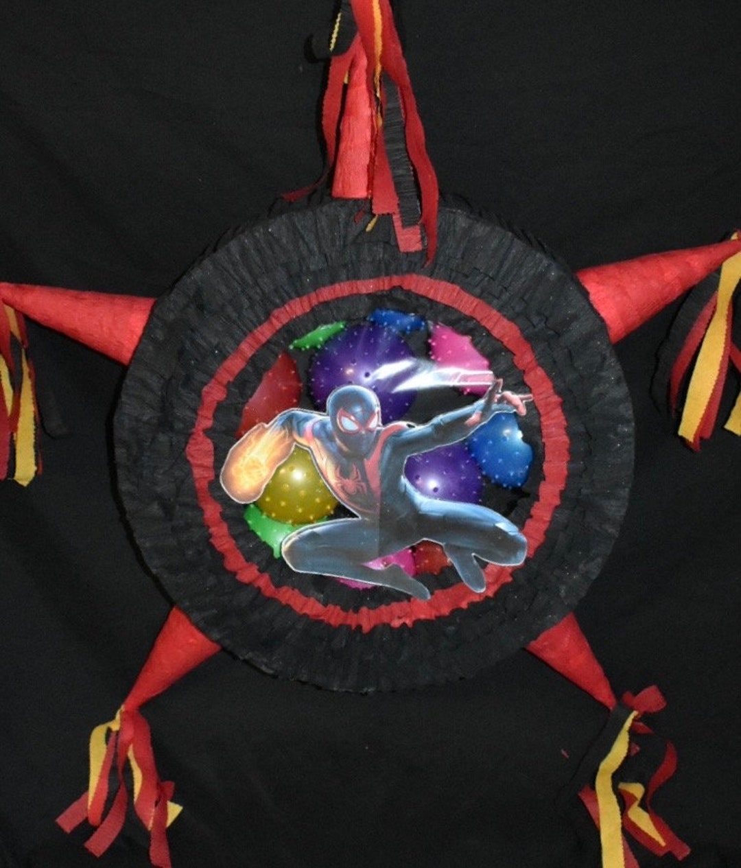 Spider Man Inspired Ball Piñata! - Etsy