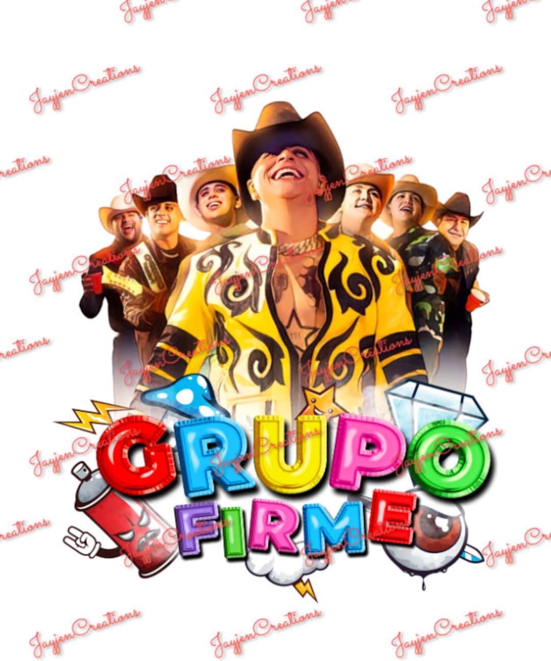 Grupo Firme Png| Gurpo Firme Sublimation File| Grupo Firme Png File - Etsy