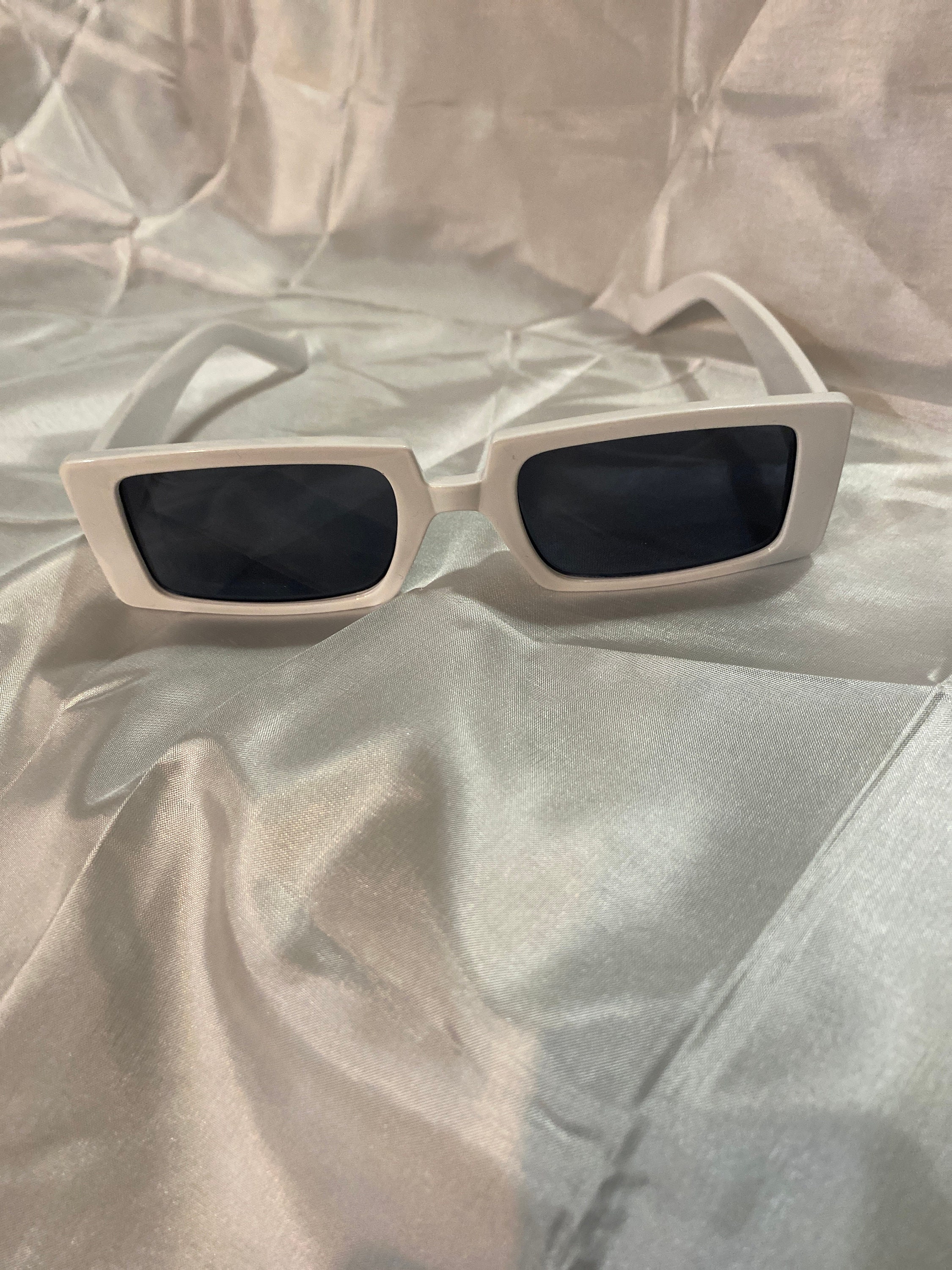 Rectangular Retro Sunglasses - Etsy