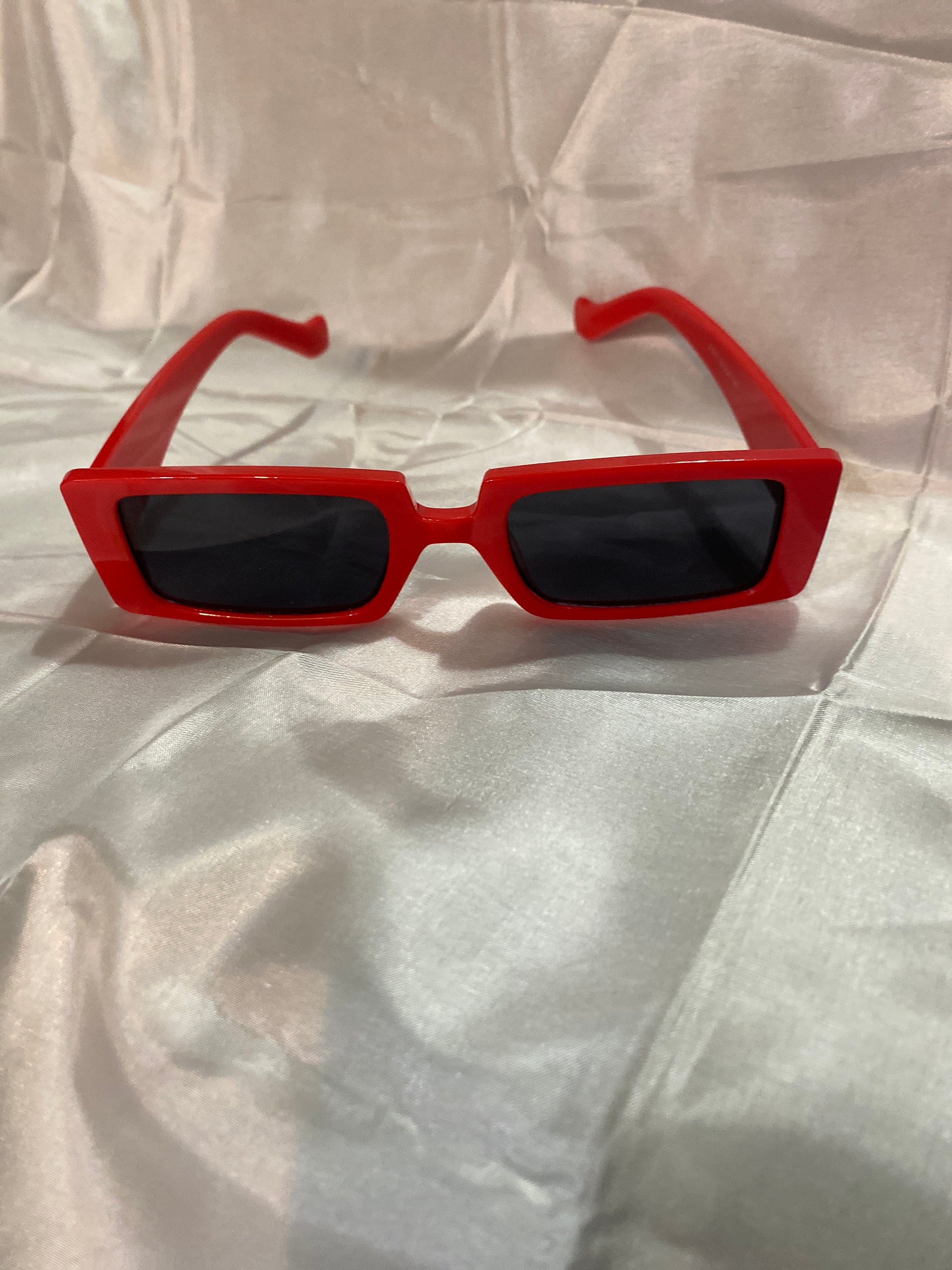 Rectangular Retro Sunglasses - Etsy