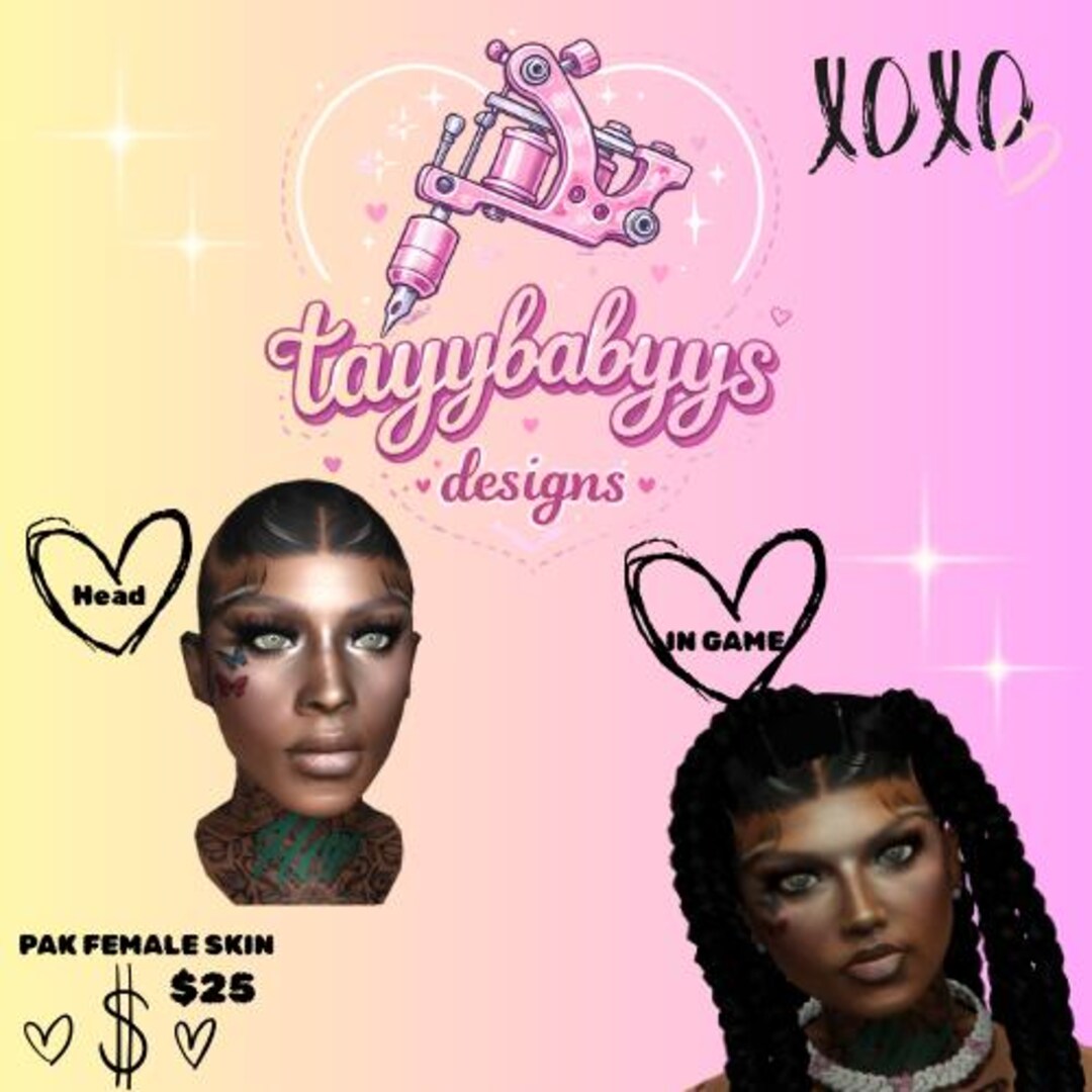 Pak Female Skin - Etsy