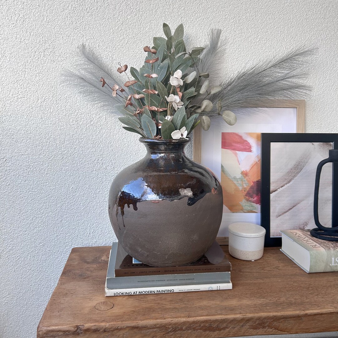 Vase turc ancien en terre cuite Pot en terre cuite vintage - Etsy France