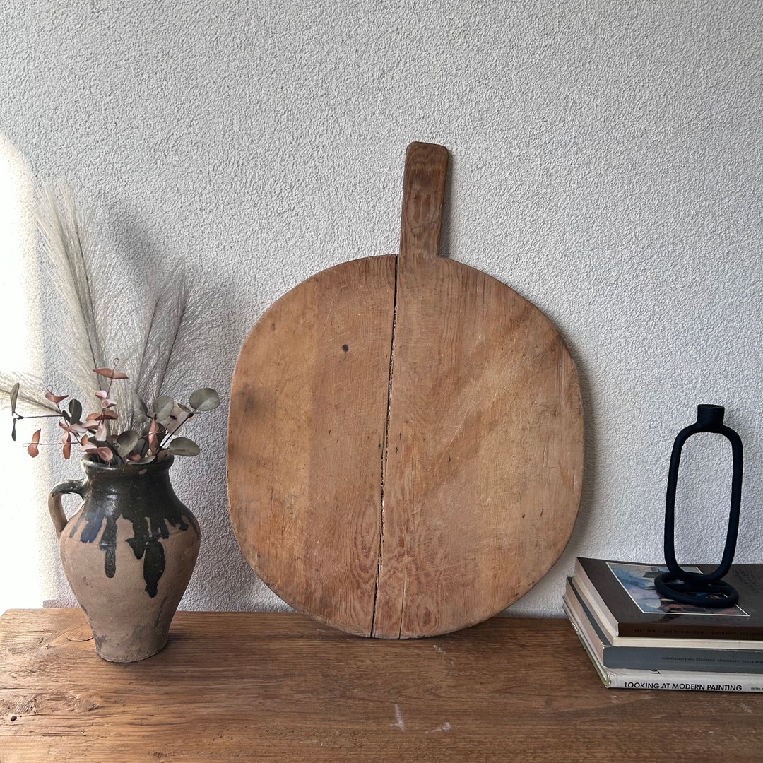 Antique Bread Board & Vintage Cutting Board Charcuterie Serving Tray - Etsy