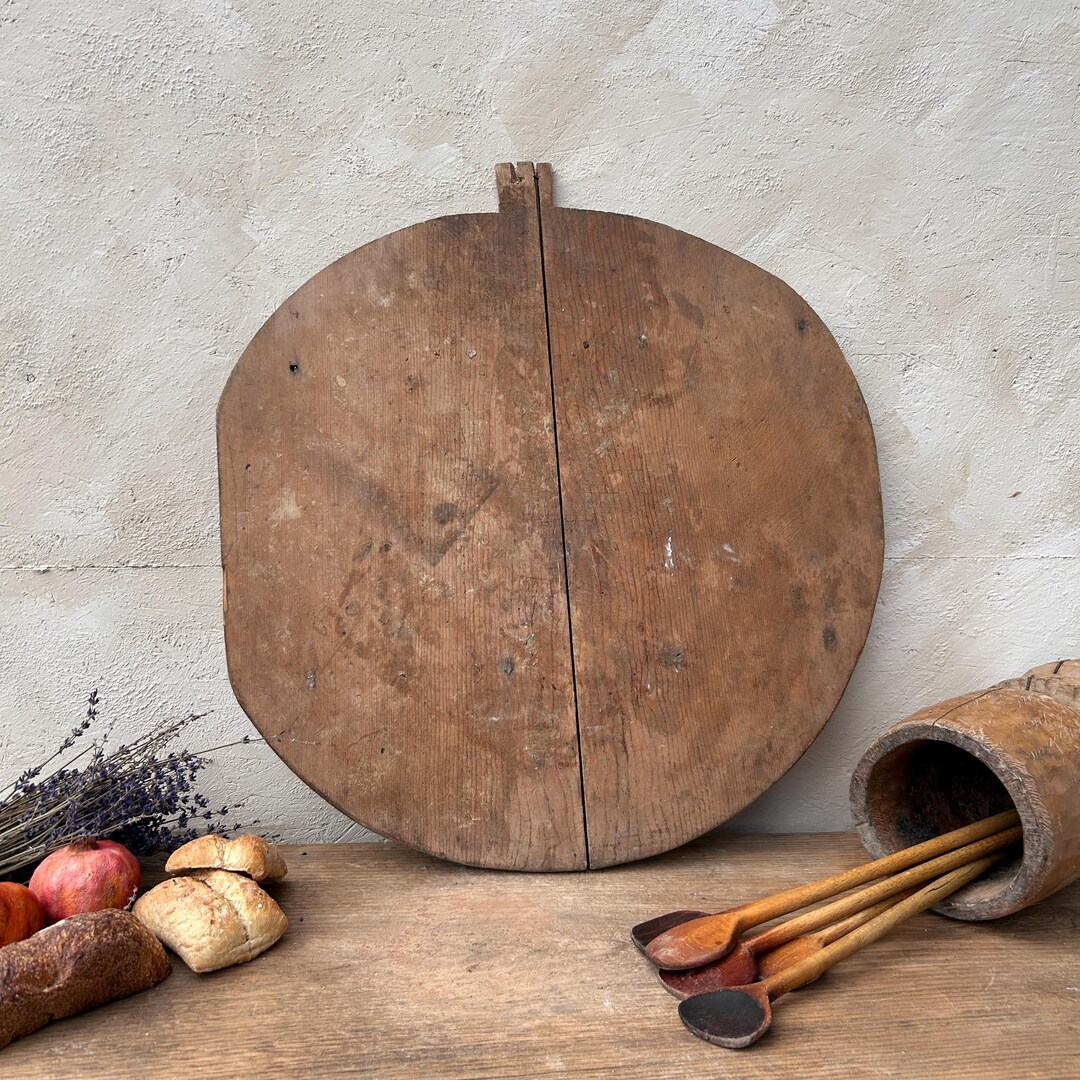 Vintage Cutting Board, Antique Bread Board, Vintage Serving Tray ...