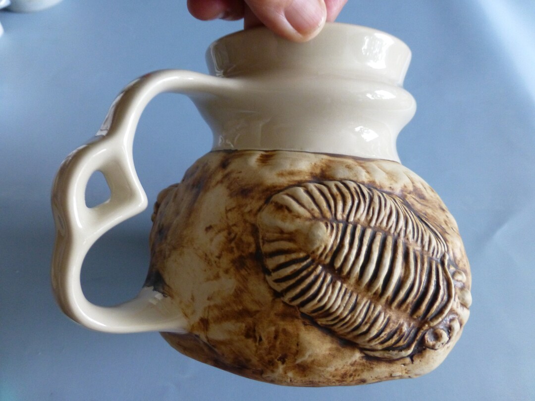 Trilobite Coffee Mug for Geologist or Paleontologist Vintage 3D ...