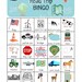 Road Trip Bingo / Kids Travel Activity / Screen Free Activity / Travel ...