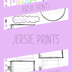 MASH Game Printable / 80's and 90's Game / Future Prediction Game ...