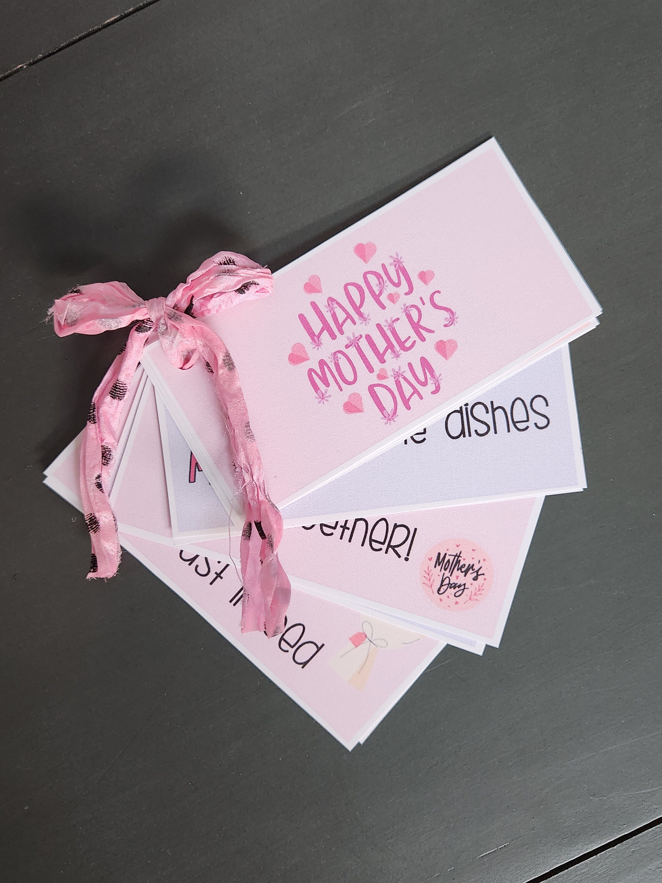 Printable Mother's Day Coupon Book: Gift for Mom (digital Download) - Etsy