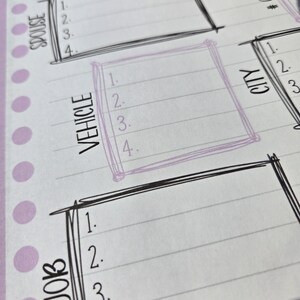 MASH Game Printable / 80's and 90's Game / Future Prediction Game ...