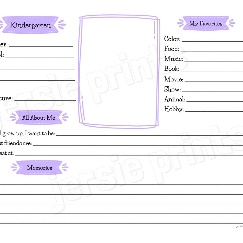 School Years File Folder - Etsy